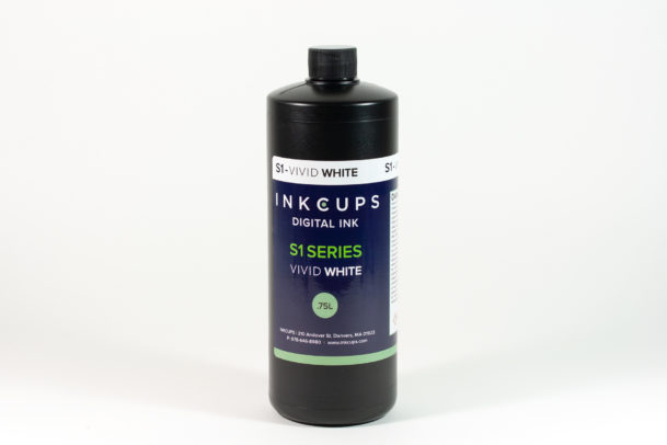 Inkcups Introduces New Vivid White: Digital White Ink